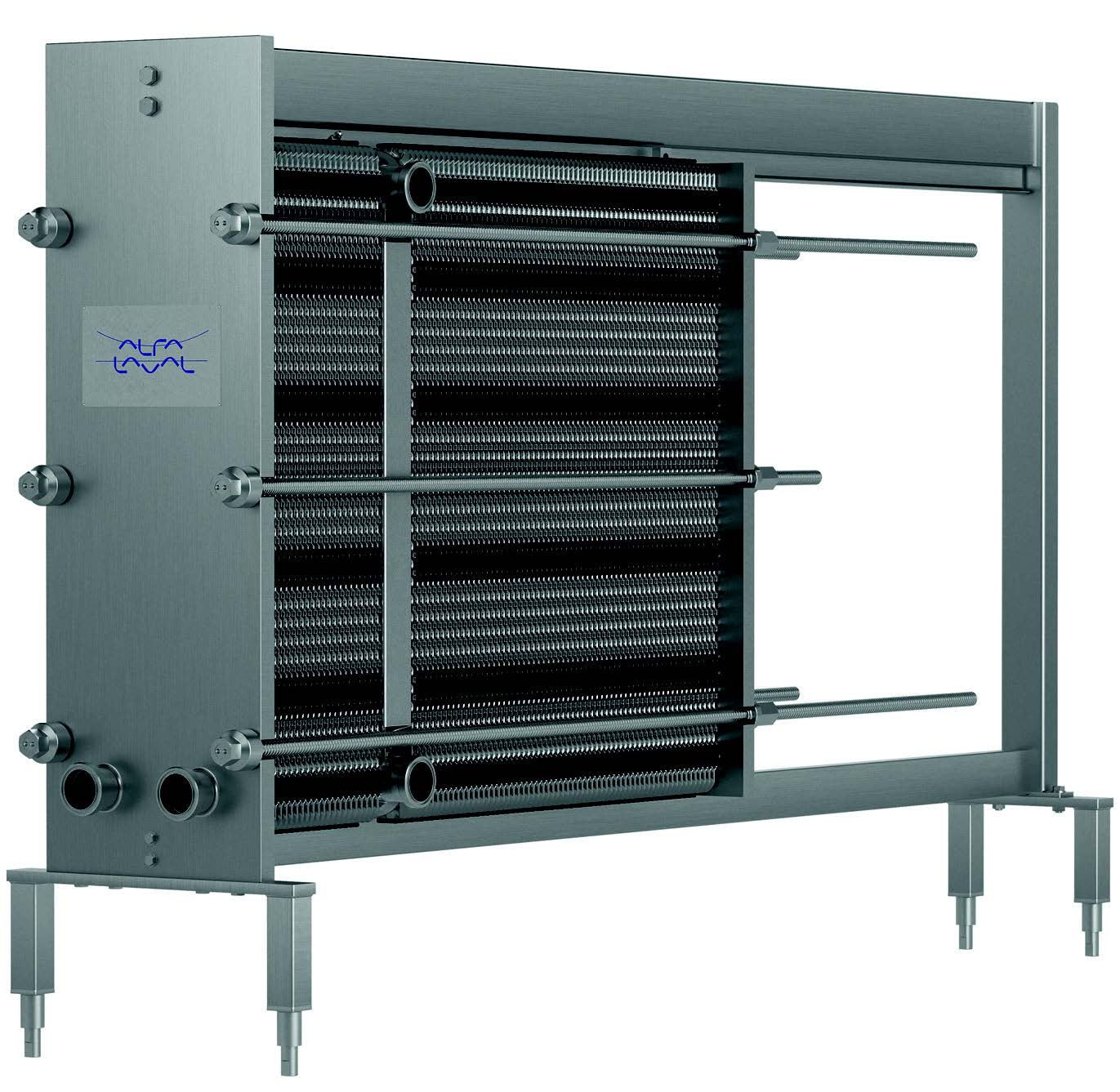 New plate heat exchanger advances hygienic food processing New plate heat exchanger advances hygienic food processing